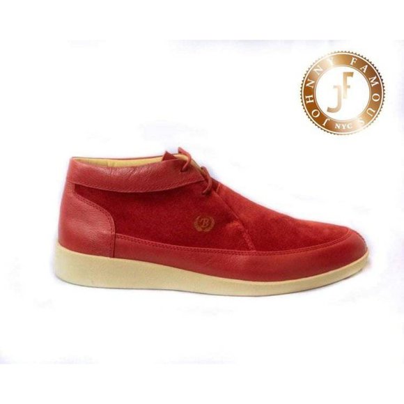 Johnny Famous | Shoes | Johnny Famous Central Park Bally Style Mens Red ...